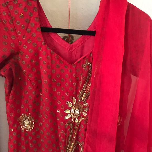 Pakistani/Indian | Salwars | Beautiful 3 Pics Kurtha Shalwar Sets ...